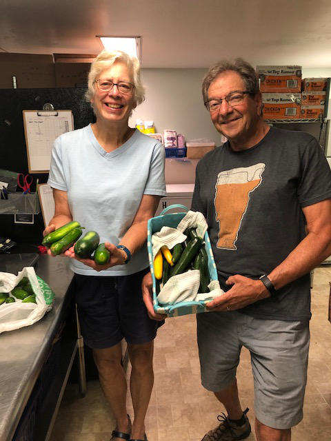 Fresh Produce from a Giving Garden | Aunt Dot's Place