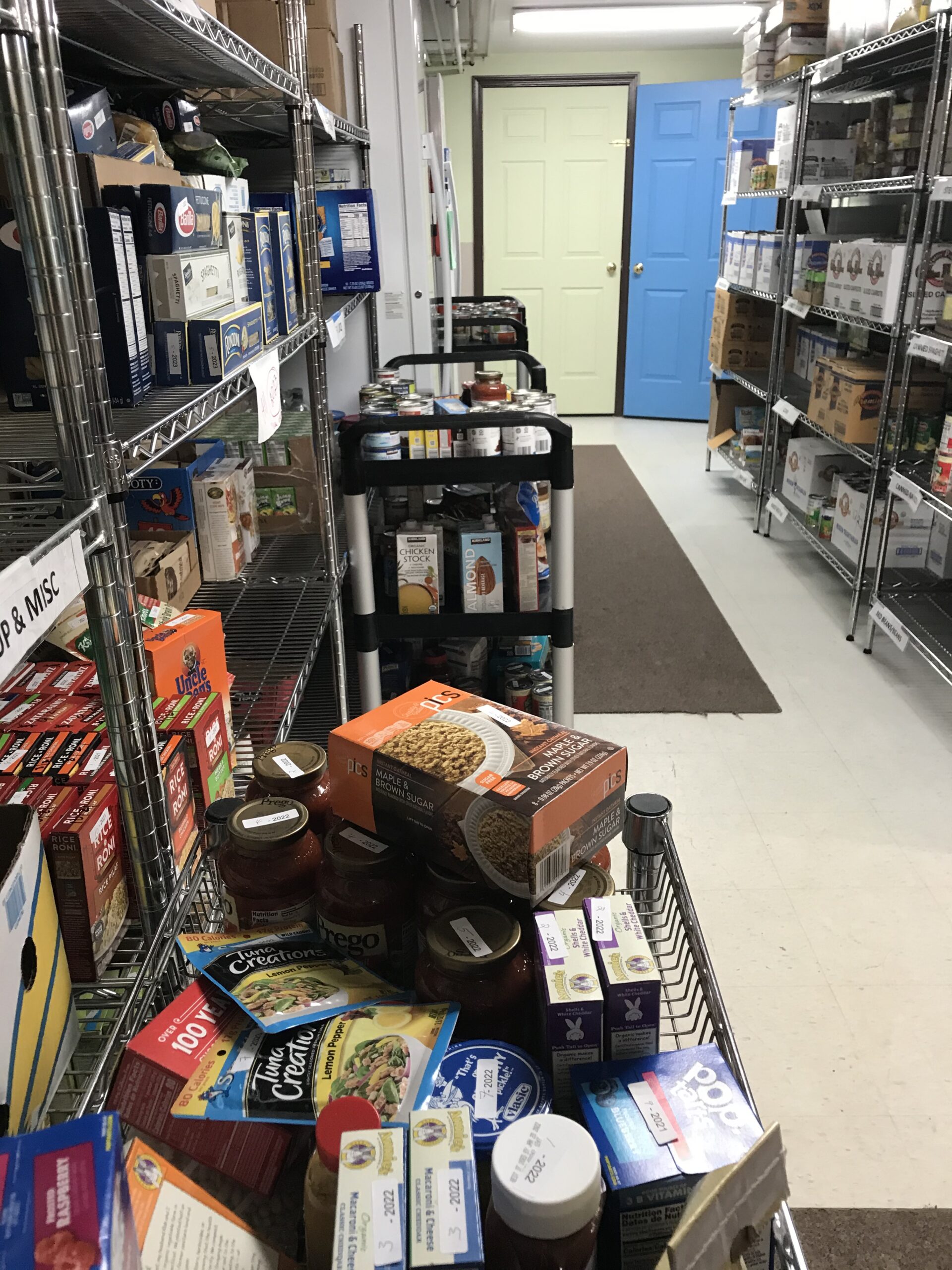 Three Food Drives | Aunt Dot's Place